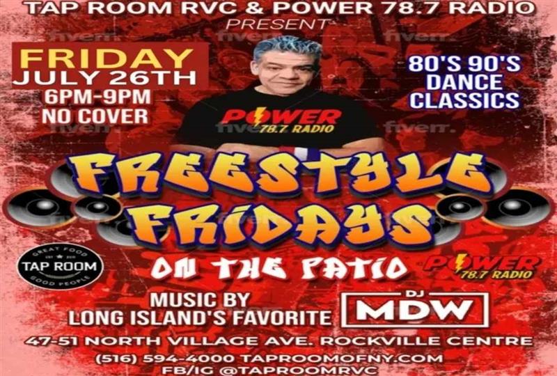 Freestyle Dance Party M all, W all July 26